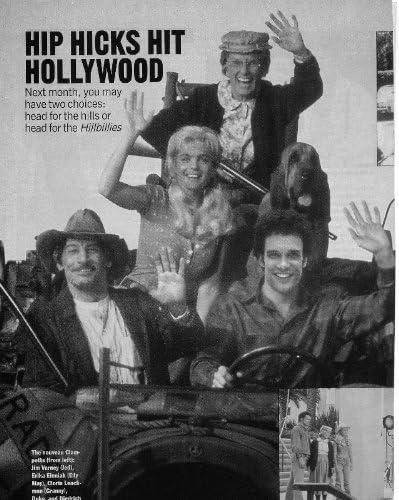 Jim Varney Beverly Hillbillies Clipping Magazine Photo orig 2pg 8x10 ...