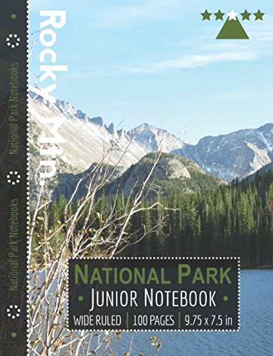 Rocky Mountain National Park Junior Notebook: Wide Ruled Adventure ...