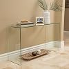 Amazon.com: Christopher Knight Home Cadyn 12mm Tempered Glass Console ...