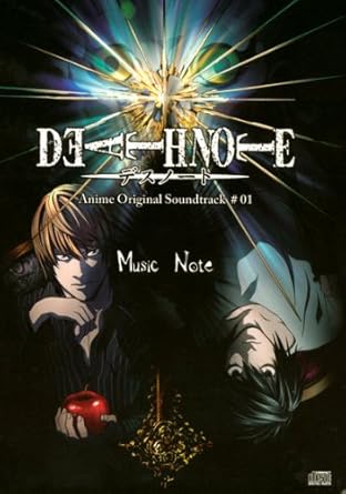 Coffret Death Note Anime Original Soundtrack 01 Music Note ...