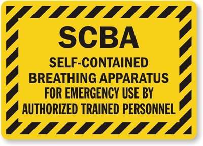 SCBA - Self-Contained Breathing Apparatus For Emergency Use By ...