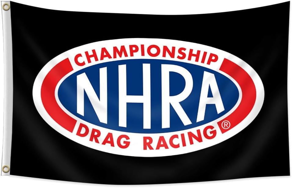 Amazon.com : NHRA Drag Racing Flag Hot Rod Racing Fans Banner Decor ...