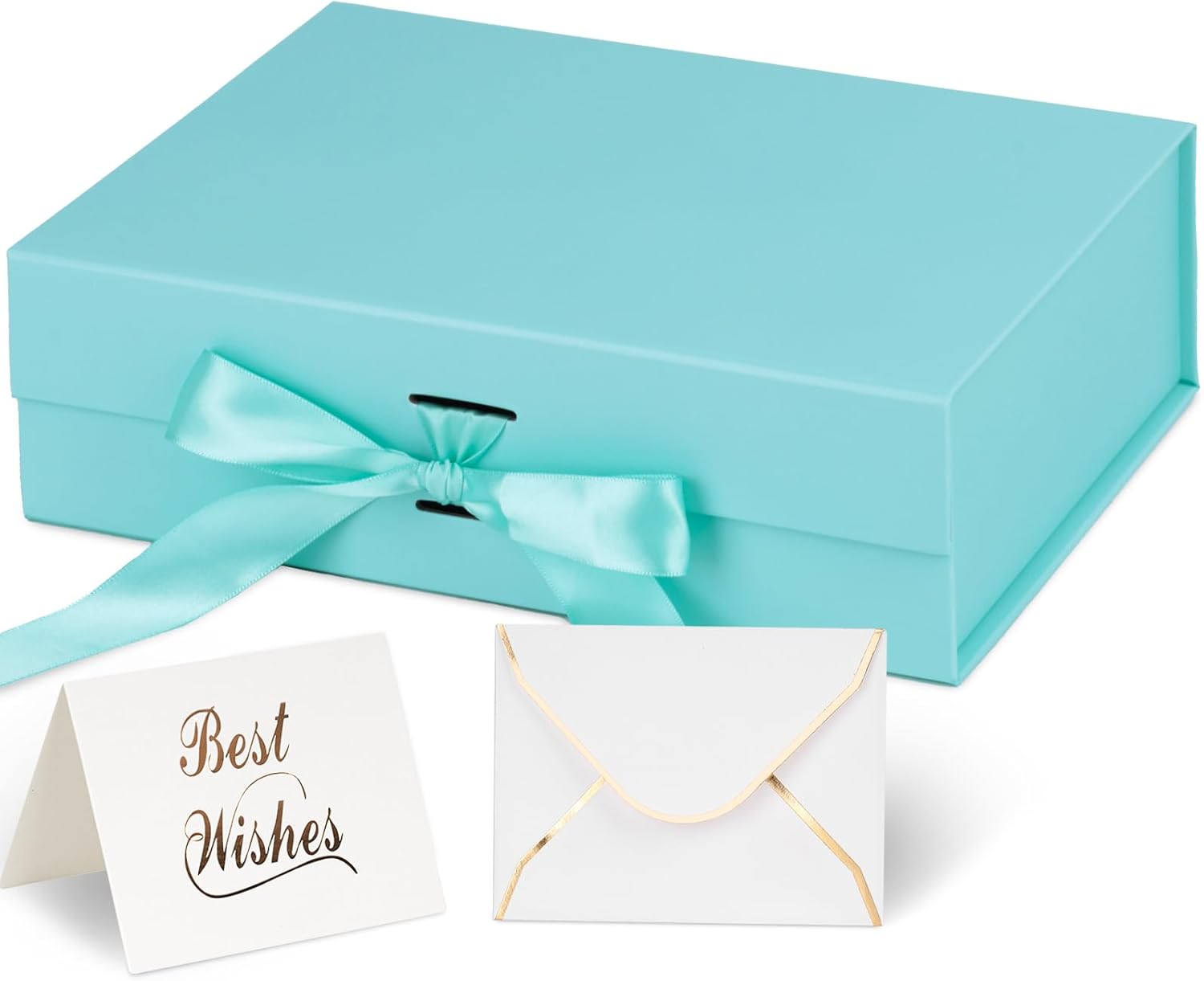 Amazon.com: JOHOUSE Gift Box with Lid for Presents, 10.5x7.5x3.1 Inches ...