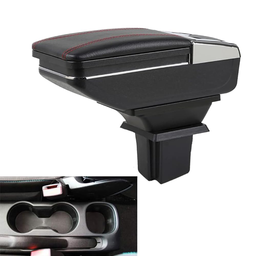 SZSS-CAR Leather Car Interior Parts Center Console Armrest Box ...