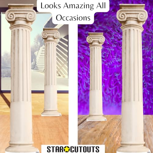 STAR CUTOUTS SC4150 Two Roman Pillars Large Cardboard Cutouts Ancient ...