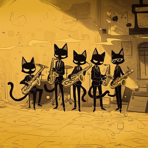 Amazon Musicでjij ~ Cat Jazz ~のBlack Cats Sax & Deep Bass Nightを再生する