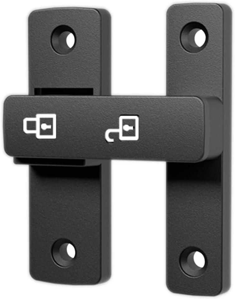 ETEKJOY Heavy-Duty Flip Latch Lock 90/180 Degree Sliding/Swinging Door ...