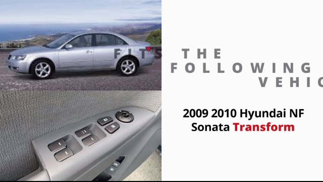 Watch Driver Side Master Power Window Switch for Hyundai Sonata on ...