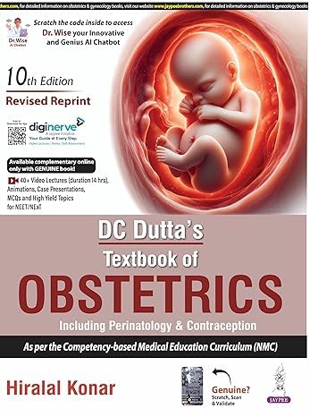 Buy DC Dutta’s Textbook of Obstetrics Including Perinatology ...