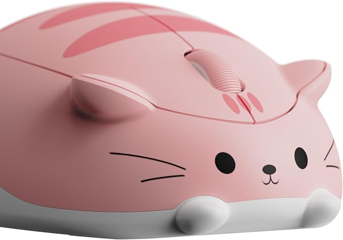 Akko Cat Theme Wireless Gaming Mouse, 2.4G GHz with a USB Receiver ...