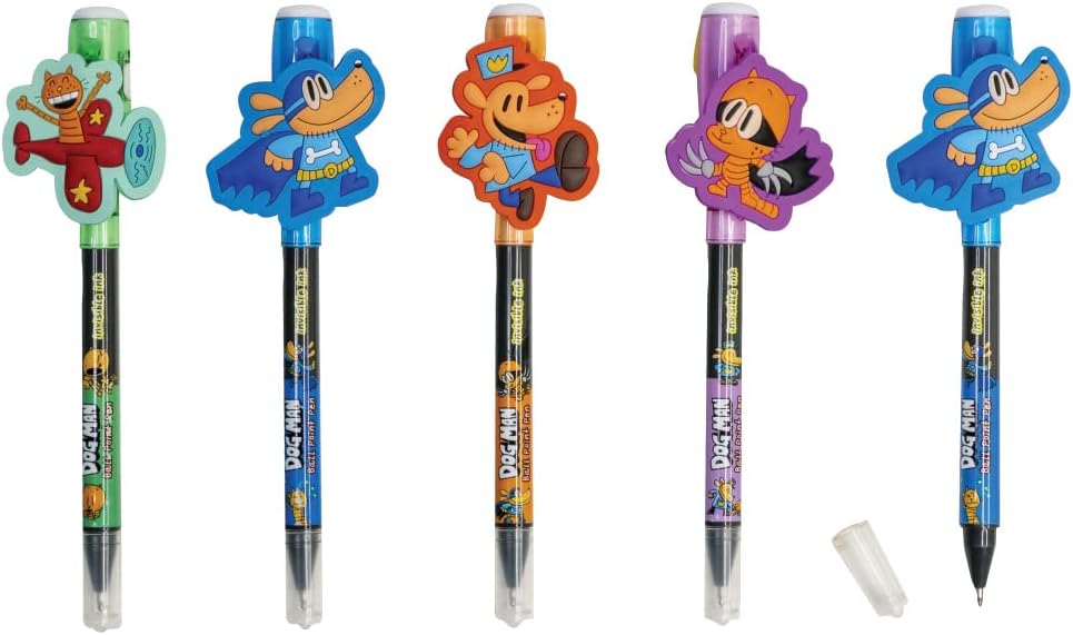 Amazon.com: GEDDES Raymond Dog Man Spy Pen, Dual-Sided Invisible Ink ...