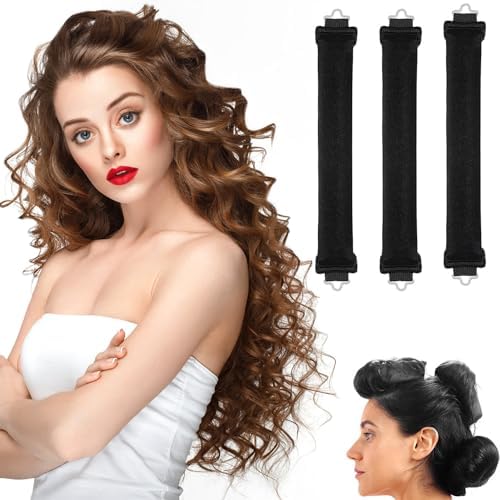 Amazon.com : Heatless Curls Overnight - 3PCS Overnight Curls Blowout ...