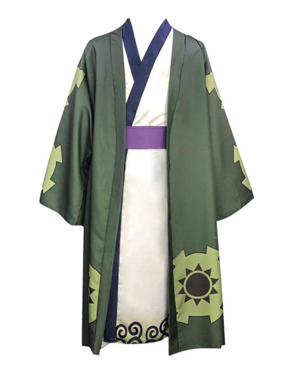 Buy ONE PIECE,Roronoa Zoro Anime Cosplay Costume Outfit for Women ...