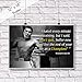 Amazon.com: Muhammad Ali Poster Quote Boxing Black History Month ...