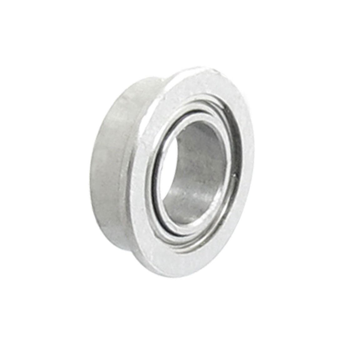 uxcell 7mm x 4mm x 2.5mm Stainless Steel Sealed Flanged Deep Groove ...