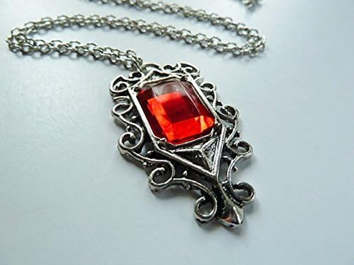 Isabelle Lightwood Ruby Necklace City of Bones Pendant Necklace Mortal ...