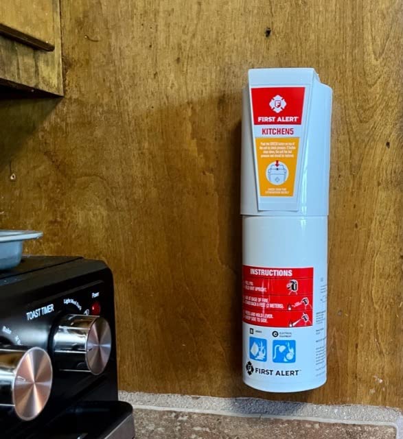 $5/mo - Finance First Alert KITCHEN5 Fire Extinguisher, 1 pack, White ...