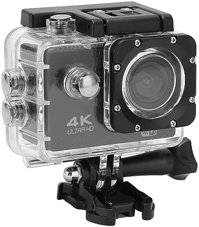 Amazon.com : 4K 30FPS 16MP WiFi Action Camera, Ultra HD 30M Underwater ...