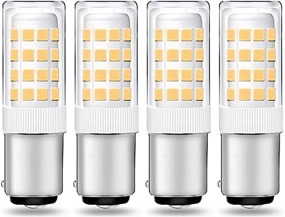 BA15D LED Bulb for Sewing Machine Light,Double Contact Bayonet Base110V ...