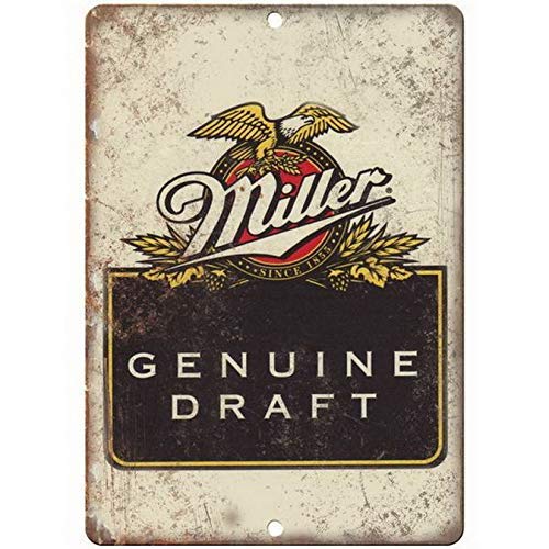 Amazon.com: Genuine Miller Draft Retro Beer Ad Old Style Beer Rusty ...