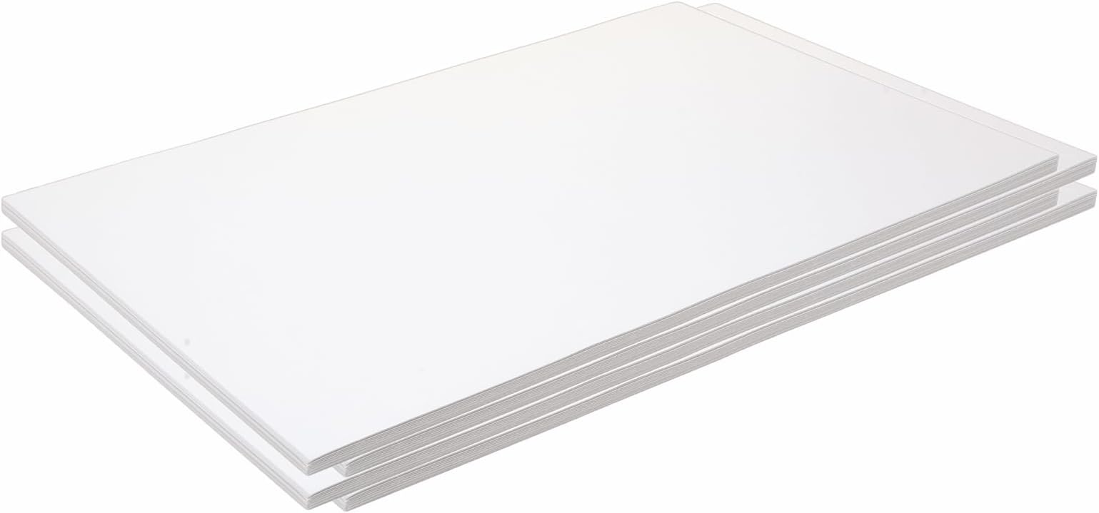 Amazon.com: Construction Paper,White,12 inches x 18 inches,200 Sheets ...