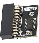 Amazon.com: TPM2.0 Encryption Security Module, GA 20-1 Pin 2 * 10P TPM ...