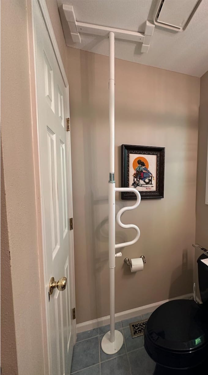 $30/mo - Finance Stander Security Pole and Curve Grab Bar, Elderly ...