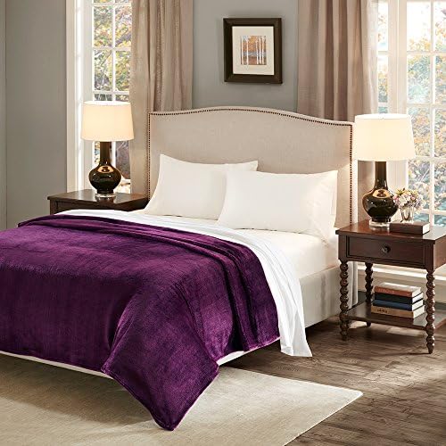 SCM Fluffy Soft Throw - flannel throw-Fleece Blanket Throws - Micro ...