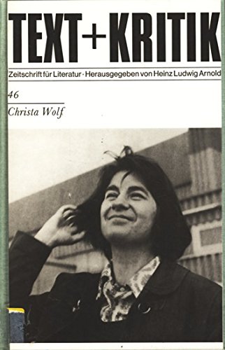 Amazon.com: Christa Wolf (Text + Kritik ; Hft 46): 9783883770512: Books