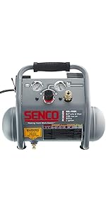 Amazon.com: Senco PC0968 Compressor, 1.5-Horsepower (PEAK) 2.5-Gallon ...