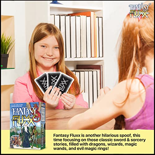 Snapklik.com : Fantasy Fluxx Card Game - Classic Quest Adventure
