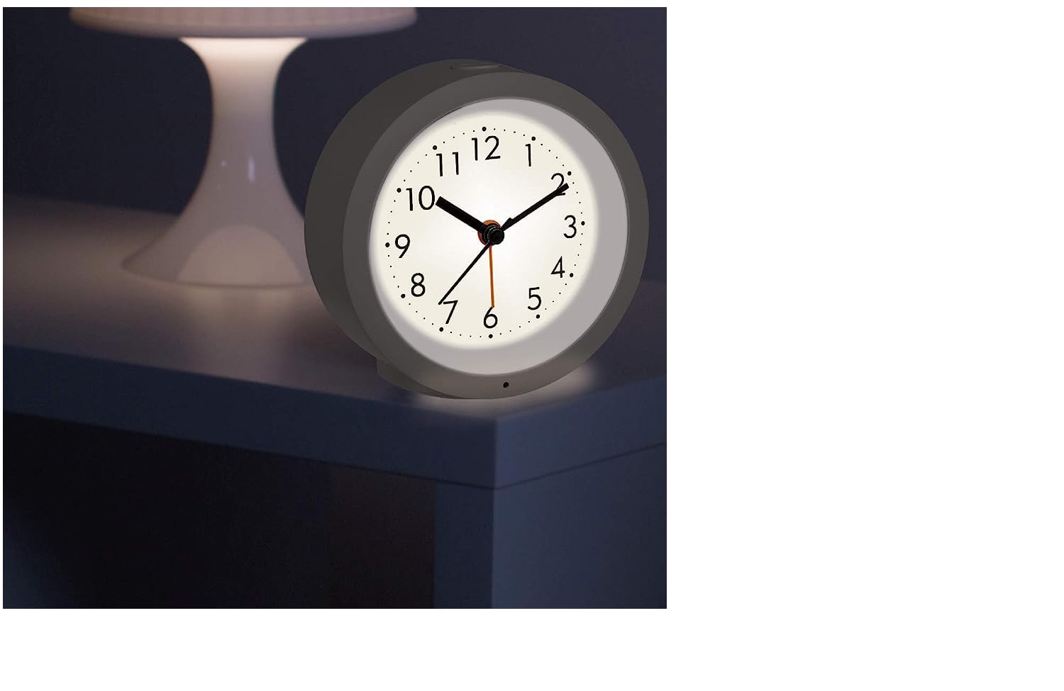 Youshiko Analogue Alarm Modern Smartlite Clock 2023 Version Automatic ...