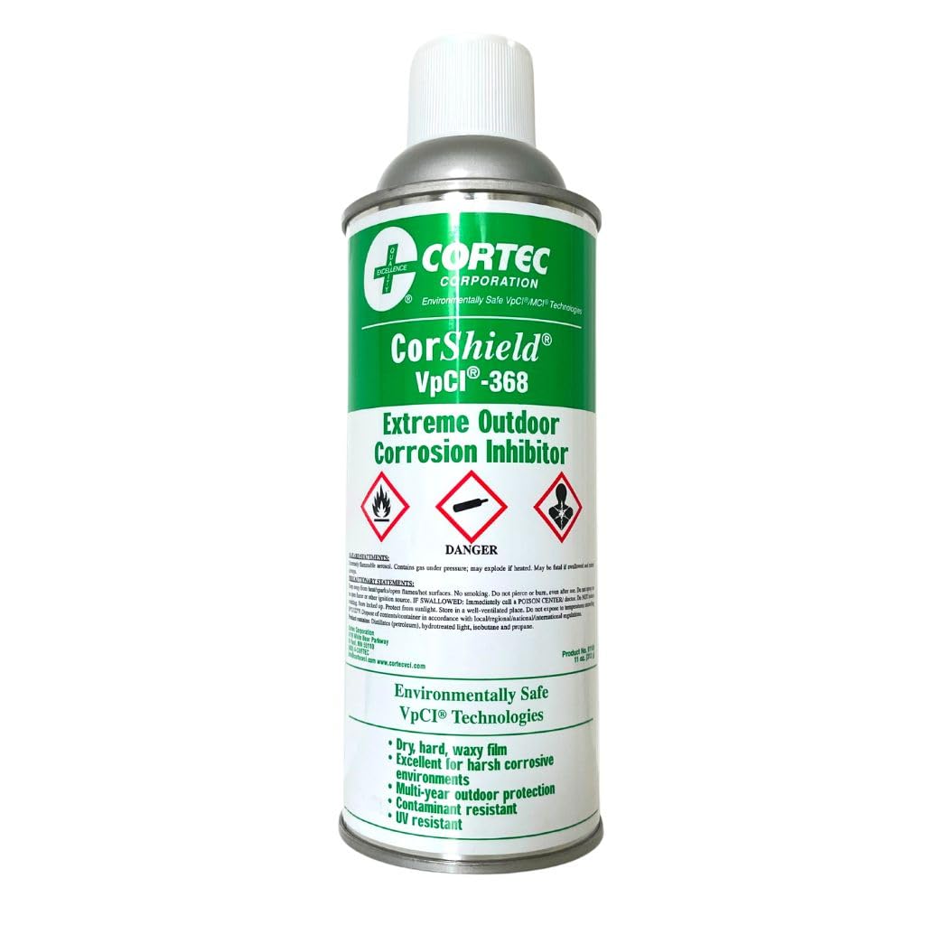 Amazon.com: Cortec CorShield VpCI-368 Aerosol Anti Rust Wax Spray Ready ...