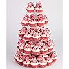 Amazon.com: 5 Tier Maypole Cupcake Stand, Lager Round Acrylic Cupcake ...