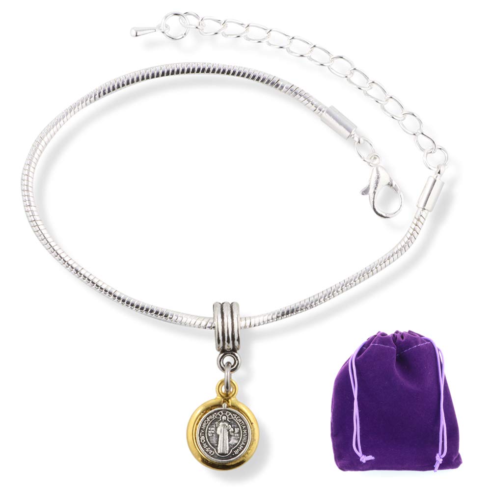 Amazon.com: Dave The Bunny EPJ Catholic Gifts Saint St Benedict Medal ...