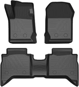 Amazon.com: DXFENAUS Car Floor Mats All-Weather TPE Foot Mats Tray Mat ...
