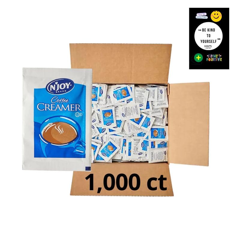 Amazon.com: N Joy Non-Dairy Powdered Creamer Packets 1,000 ct. no ...