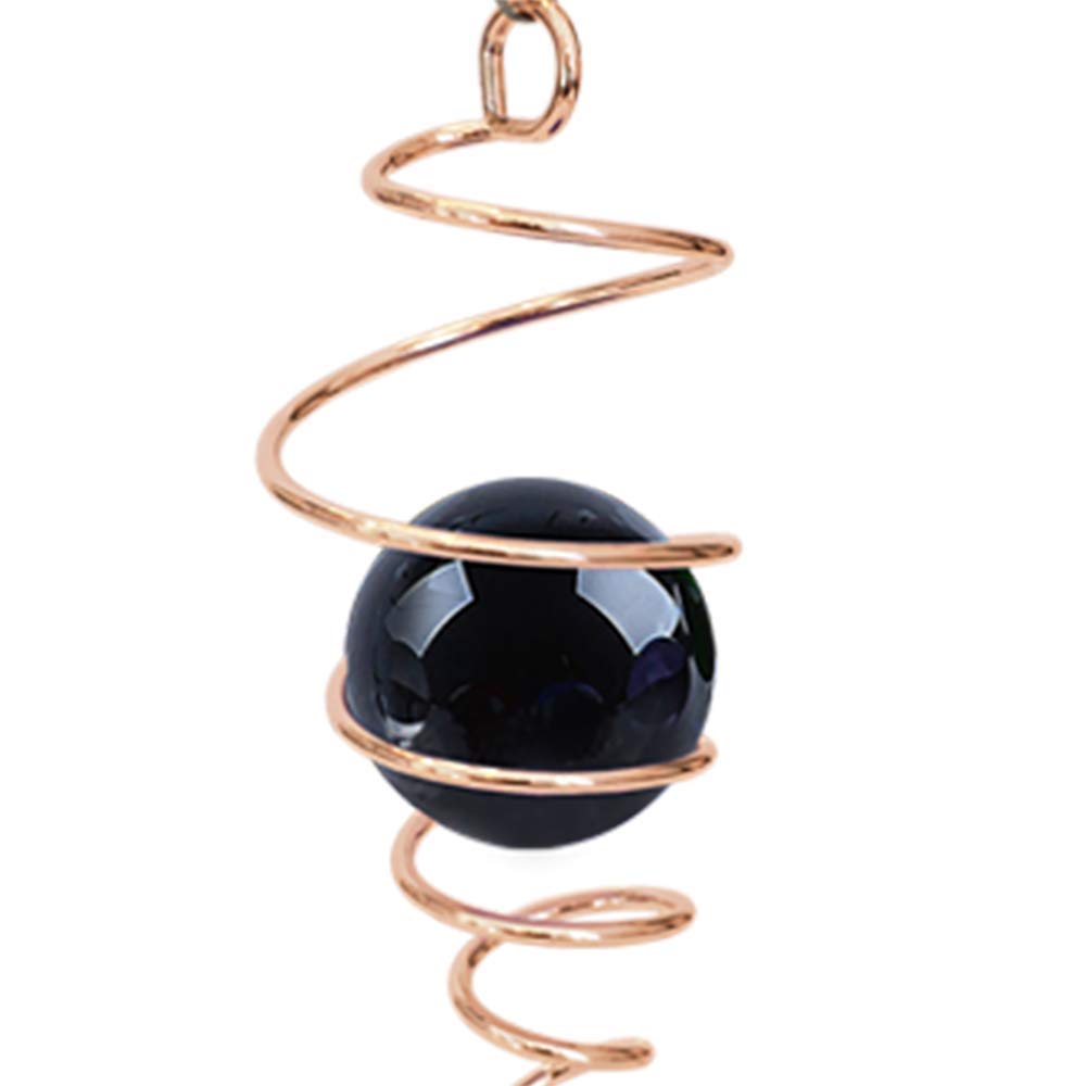 Qwirly Mini - Desktop Spiral Spinner with Decorative Sphere Desk ...