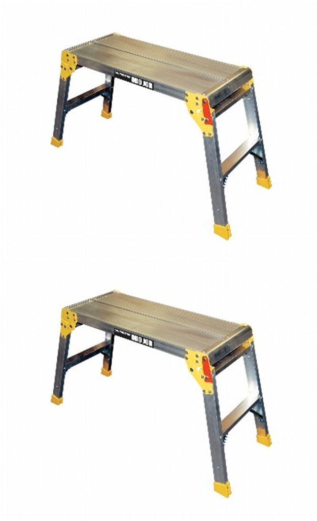 1 x Pair Odd Job Hop Up Folding Work Platform - 31089818 : Amazon.co.uk ...