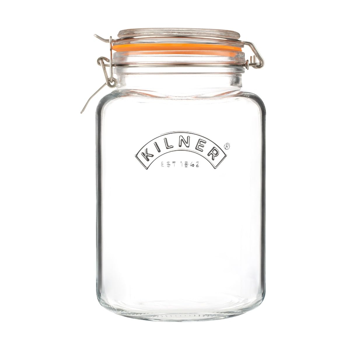 Kilner 3 Litre Square Clip Top Jar : Amazon.co.uk: Home & Kitchen