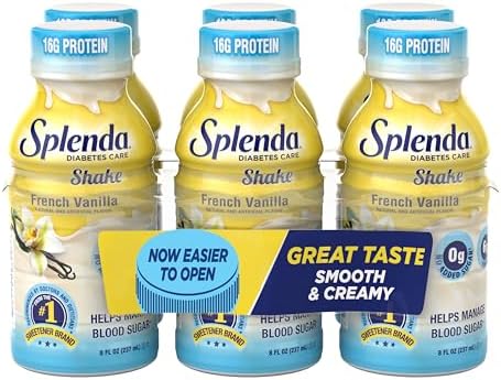 Amazon.com : SPLENDA Diabetes Care Shakes - Meal Replacement Shake, 8 ...