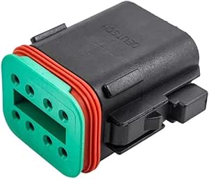 Amazon.com: XMGKMN 1pc Deutsch DT06-8S-P012 Automotive Connector 8-Hole Waterproof Connector ...