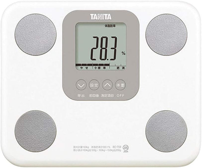 Amazon | TANITA タニタ BC-759 体組成計 ホワイト・BC-759-WH | タニタ(Tanita) | 体重・体脂肪・体組成計 通販