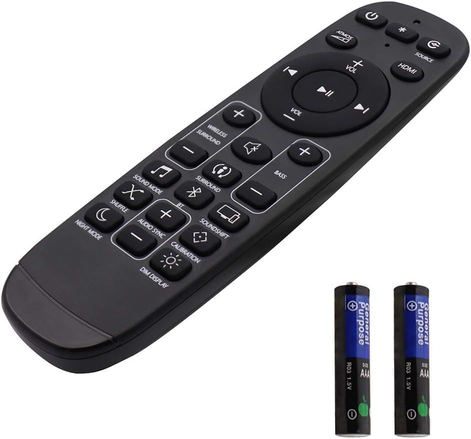 Amazon.com: Replacement Remote Control for JBL 5.1 Soundbar for JBL 3.1 ...