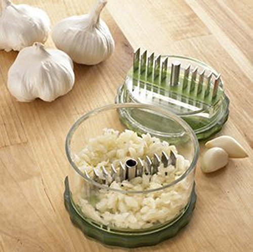 GOLDEN SKY Plastic Garlic Dicer Peeler Chopper Cutter : Amazon.in: Home ...