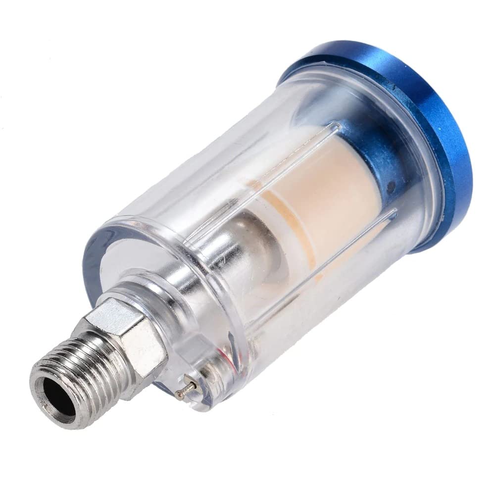 Digital Craft 1/4'' Blue Spray Gun Water Oil Separator Air Hose Filter ...