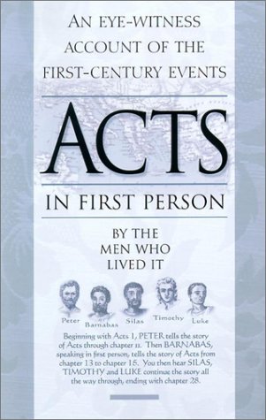 Acts in First Person: By The Men Who Lived It: 9780940232785: Amazon ...