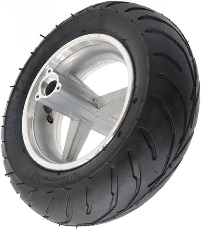 Amazon.com: 110/50-6.5” Mini Bike Wheel Rear Tire, Rubber Wheel Tire ...