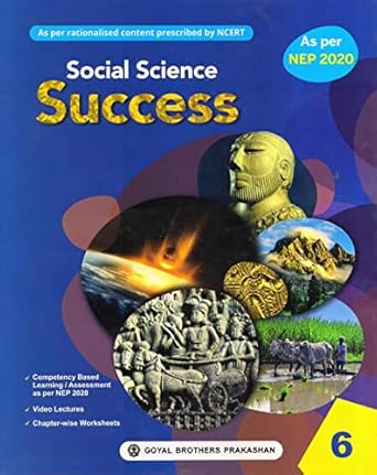 Social Science Success, Class 6 : Amazon.in: Books
