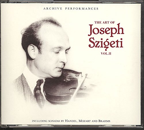 Art of Joseph Szigeti Vol2: Joseph Szigeti: Amazon.es: CD y vinilos}